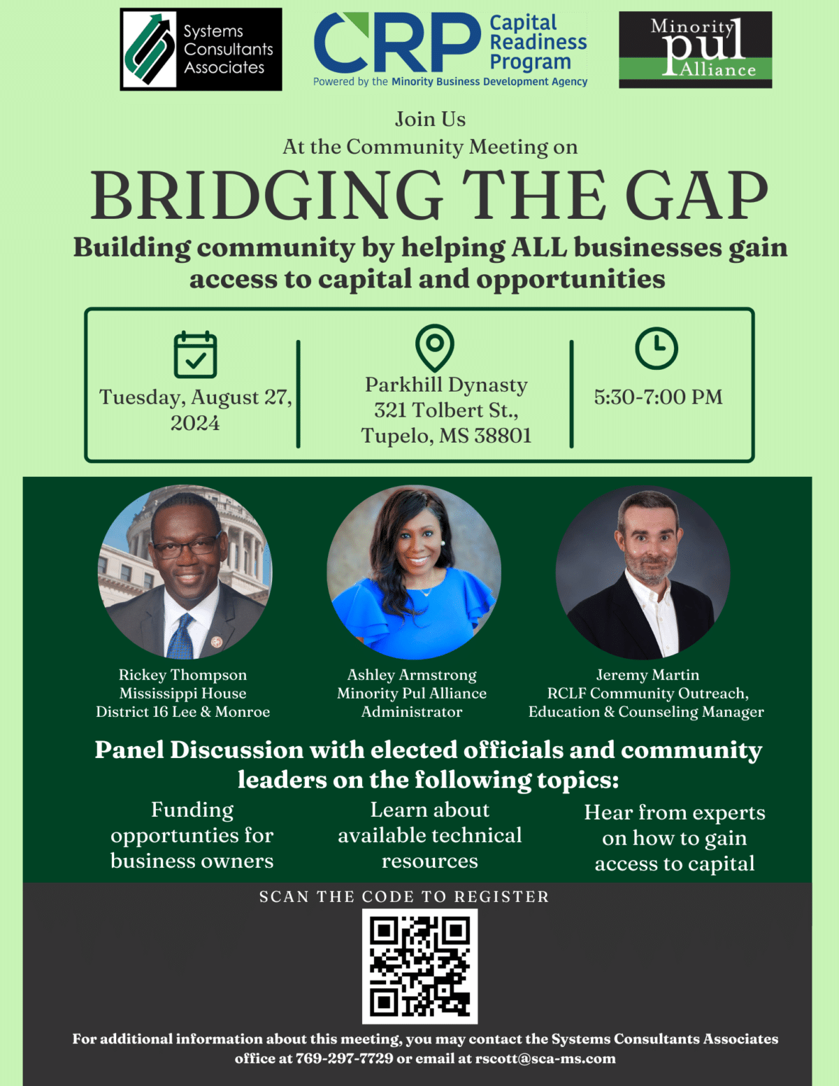 MS Access To Capital Program - Systems Consultants Associates